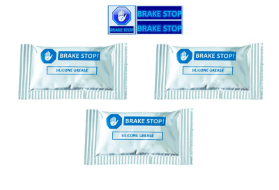 3x Sachets of Silicone Brake Caliper Guide Pin / Slider Grease (5g per ...