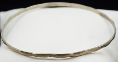 Sterling Silver Pretty Simple Design Cuff Bracelet #FMW271 | eBay