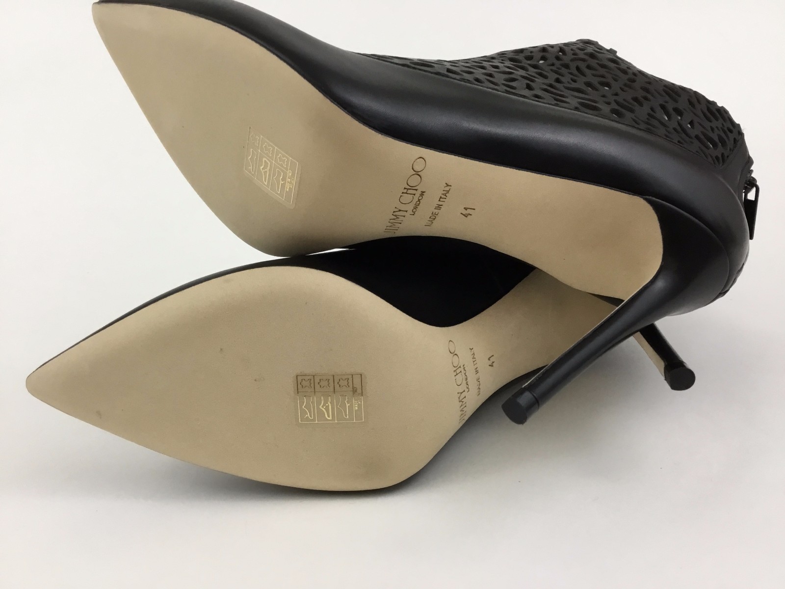 Sz.41 Jimmy Choo 'Maurice' Perforated Bootie Ankle Boot | eBay