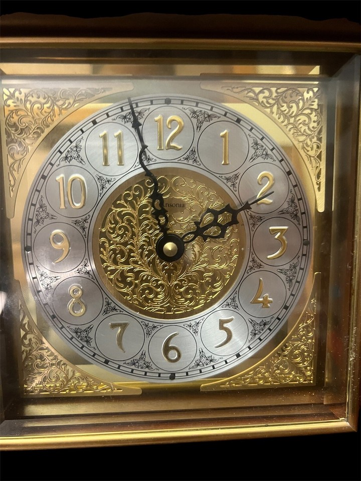 Ansonia Chiming Quartz Clock Model #2270 Ser. #N-3140 Westminster Chime ...