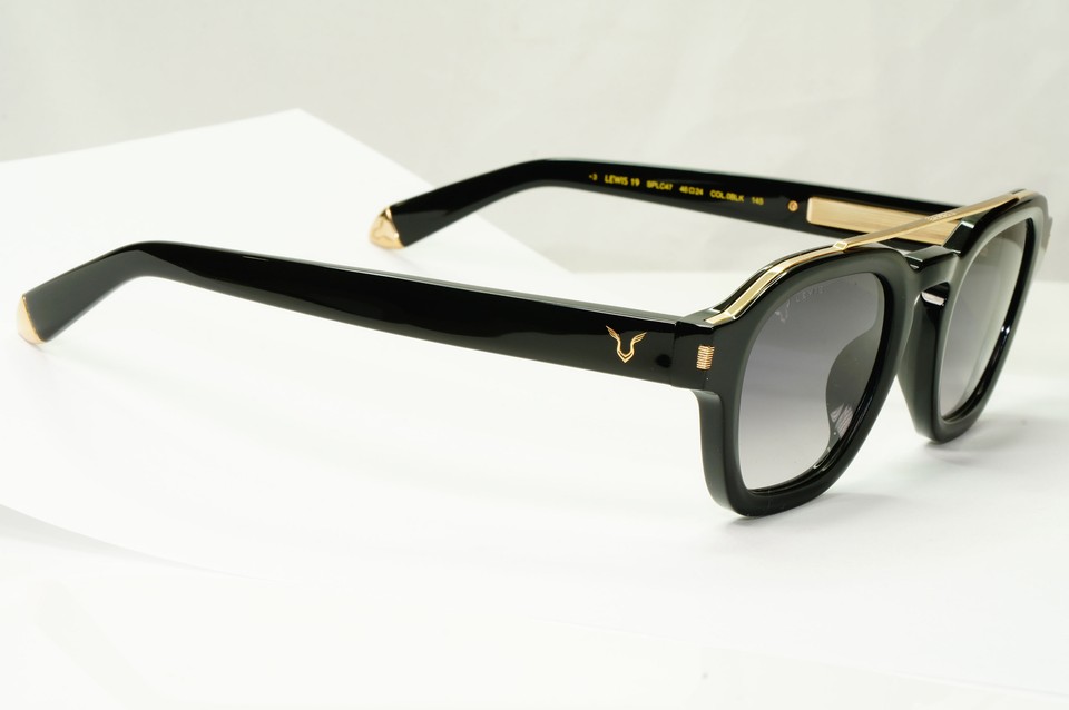 Police Lewis Hamilton F1 Sunglasses Black Smoke Gradient Gold SPL C47 ...
