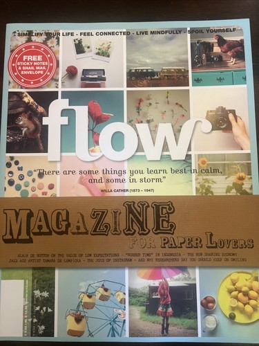 FLOW Magazine Issue #3 (2014) missing Some Extras 74470944805| eBay