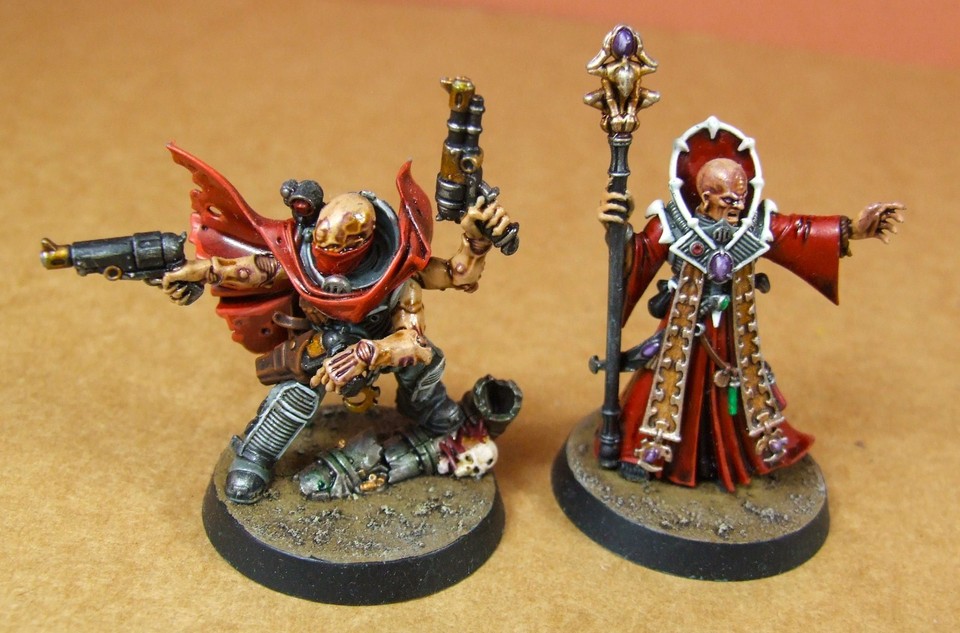 Warhammer 40K- Genestealers - Kelermorph, Magus + Hybrids x10 - plastic ...