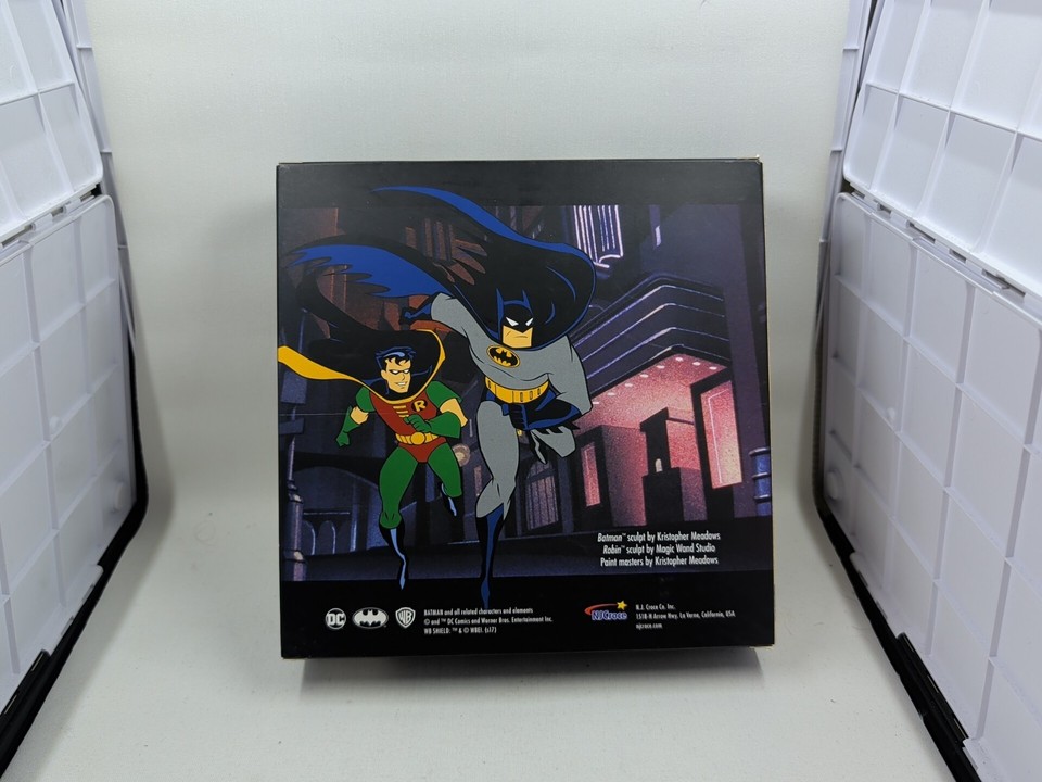 Batman & Robin Bendable Figures Figurines DC Collectable 14cm Animated ...