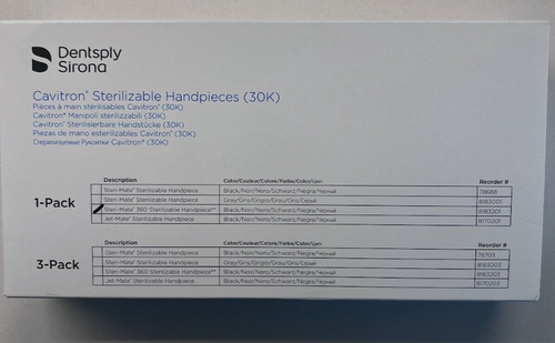 Dentsply 78688 Cavitron Steri-Mate 30K Dental Handpiece Ultrasonic ...