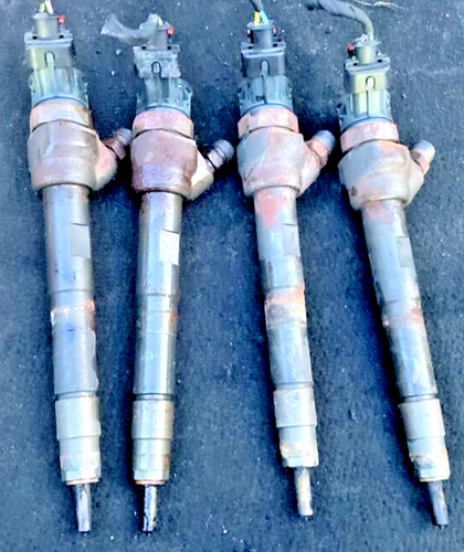 LAND ROVER DISCOVERY JAGUR 2.0 DIESEL FUEL SET OF 4 INJECTOR 0445110654 ...