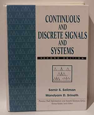 Continuous and Discrete Signals and - Hardcover, by Soliman Samir S.; - Good | eBay