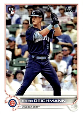 2022 Topps Greg Deichmann Baseball Card Chicago Cubs #395 | eBay