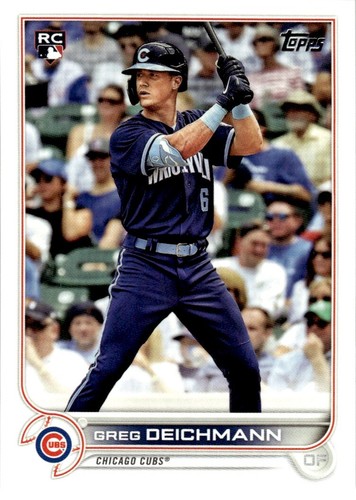 2022 Topps Greg Deichmann Baseball Card Chicago Cubs #395 | eBay