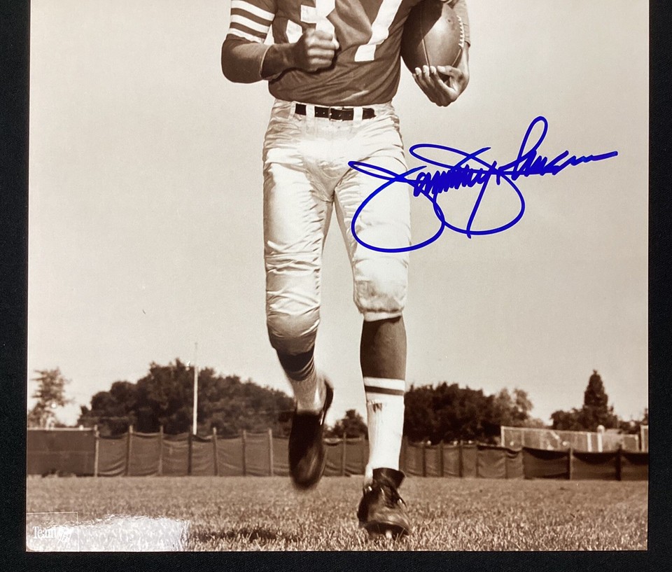 Jimmy Johnson Signed Photo 8x10 Sepia Football San Francisco 49ers ...