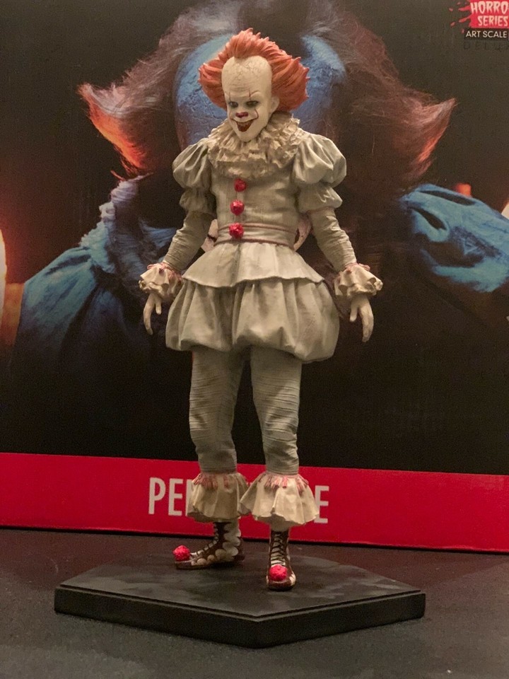 *OPEN ITEM* Iron Studios IT Pennywise Deluxe Fine Art Scale 1/10th ...