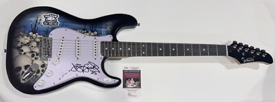 JOSEY SCOTT SIGNED SKULL ELECTRIC GUITAR SALIVA AUTOGRAPHED JSA COA | eBay