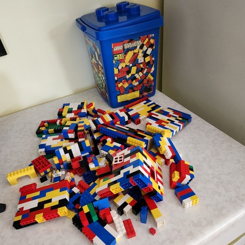 Vintage 3.5 Lbs LEGO Blocks Pieces W/ System Bucket #1776 i0 | eBay