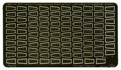 Five Star 351140 1/350 WWII IJN 61cm Torpedo Launcher (Front Half Part ...