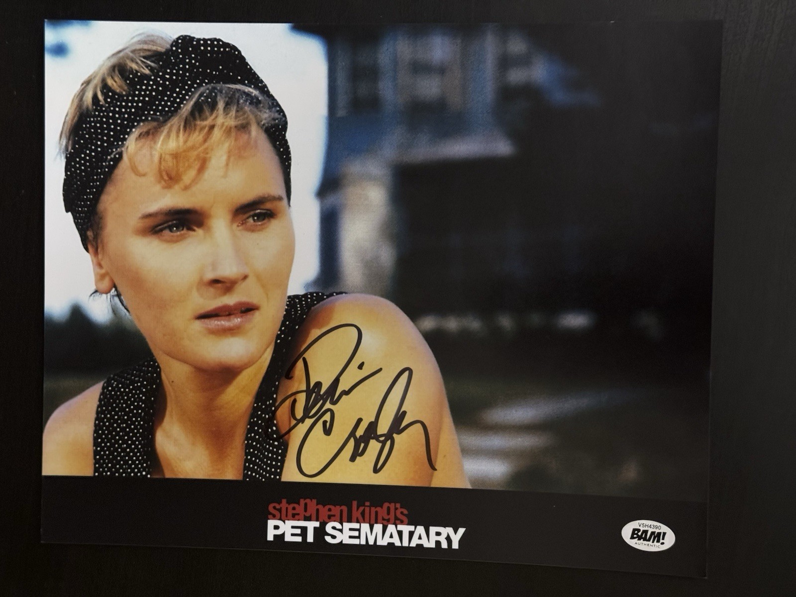 DENISE CROSBY SIGNED 8 X 10 RACHEL CREED PET SEMETARY W/ BAM COA | eBay