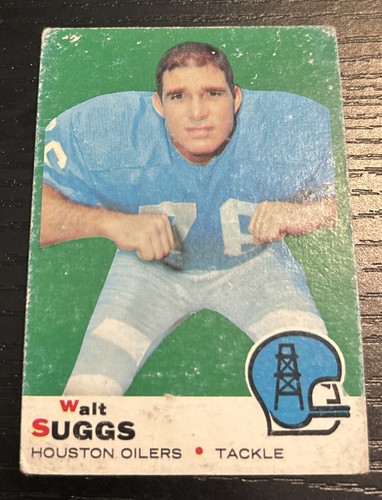 1969 Topps Walt Suggs #118 Poor Condition | eBay