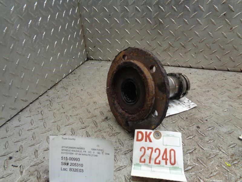 Front Spindle/Knuckle From 8501 GVW Spindle Fits 93-97 FORD F250 PICKUP ...