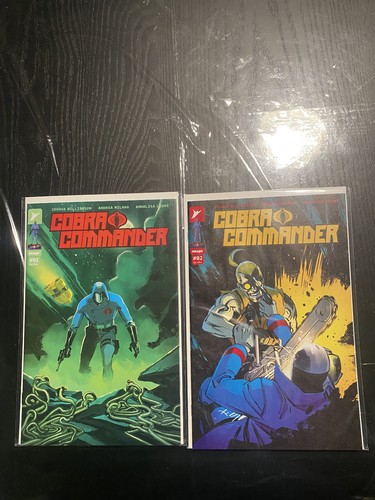 Cobra Commander (2024) #1-5 + 1:25 1:50 Variant Covers Energon Universe ...