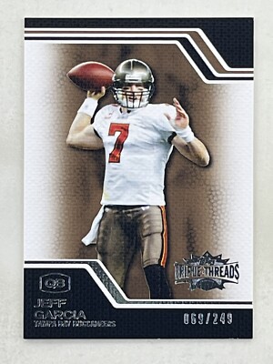 Jeff Garcia 2008 Topps Triple Threads Sepia /249 #17 NFL Buccaneers QB ...