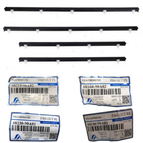 Door Belt Weatherstrip Outer Set For Toyota Land Cruiser Fj60 Bj60 Hj60 ...