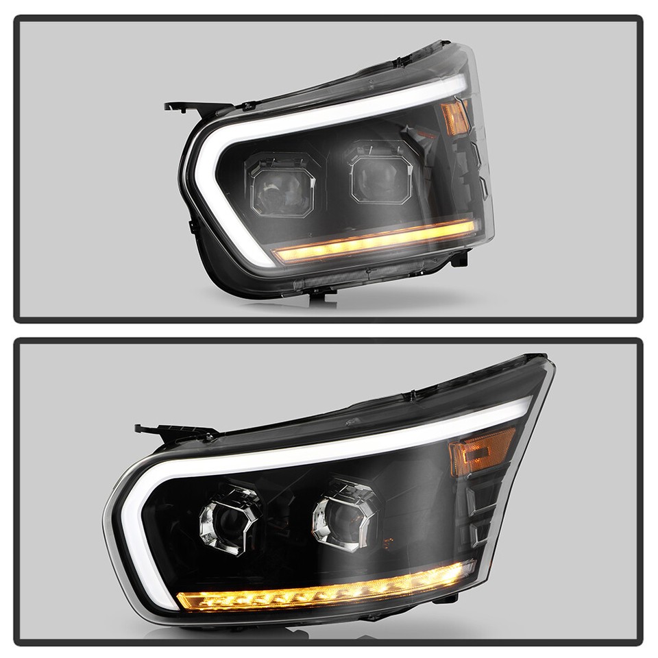 For 2015-2023 Ford Transit 150 Halogen Type Black LED Tube Projector ...