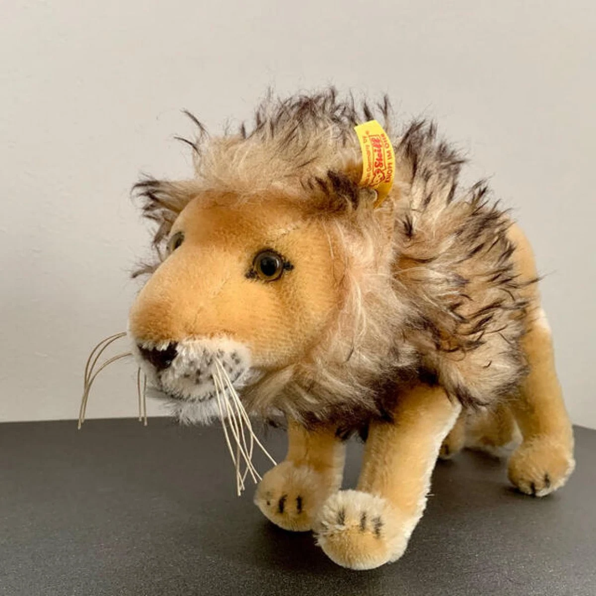 Rare German Antique Stuffed Lion