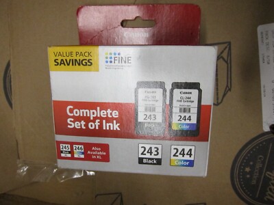 Genuine Canon PG-243 CL-244 Ink Cartridges for MG2522 4520 3320 3322 ...