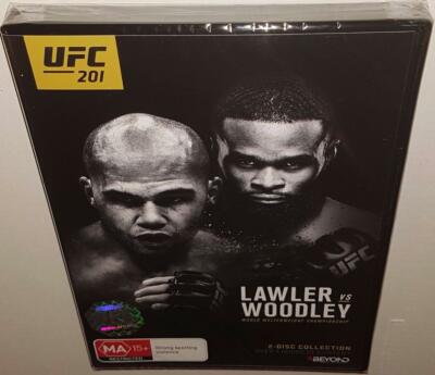 UFC 201 LAWLER VS WOOLEY (2016 RELEASE) BRAND NEW SEALED DVD SET ...