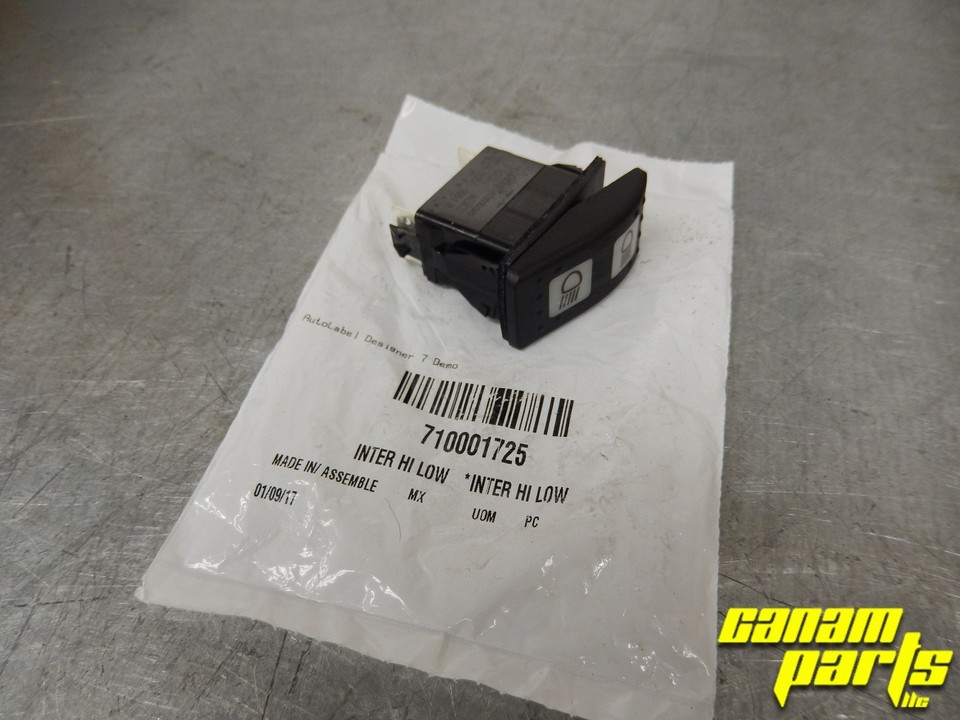 OEM Can Am 2011-2017 Commander Maverick Genuine Hi/Low Light Switch ...