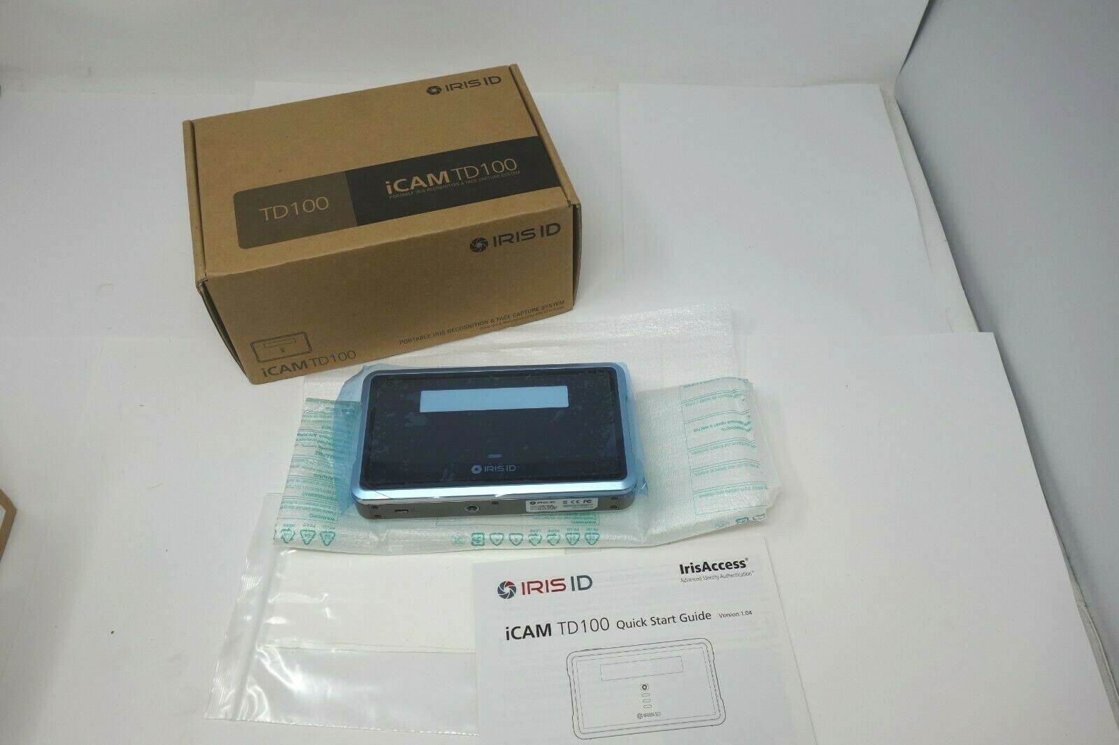 Iris ID iCAM TD100 Iris Scanner Face Capture System iCAMTD100 for parts ...