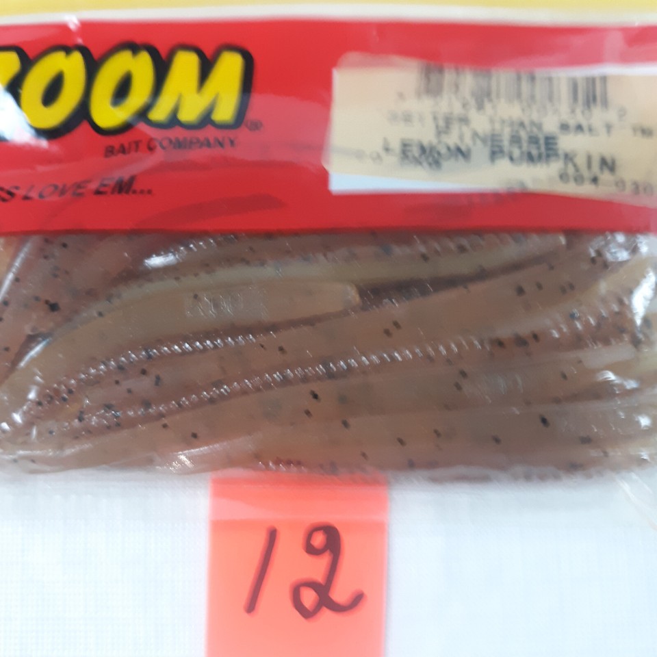 ZOOM FINESSE WORM SUPER SALT PLUS 5", Choose From 34 Colors NIP | eBay
