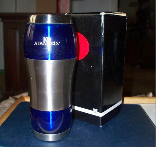 Sovrano Stainless Steel & Acrylic Galba Insulated Travel Tumbler Cup K9 ...