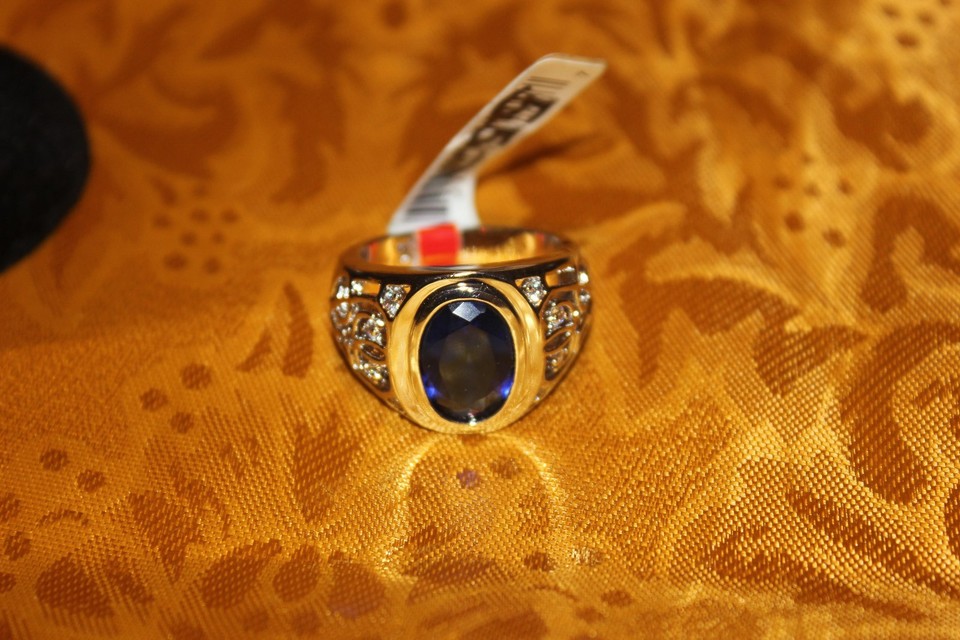 R.S. Covenant Ring Style #120 New With Tags, Size 11 Cubic Zirconia and ...