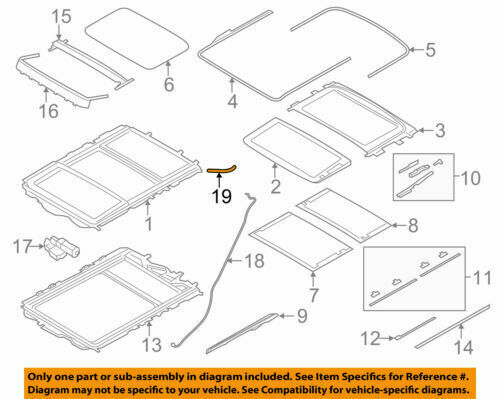 OEM BMW F25 SUV REAR WATER OUTLET HOSE 54107304492 GENUINE NEW NO DUTY ...