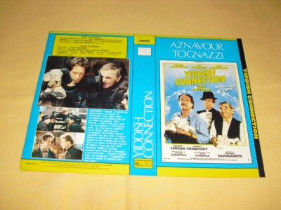 JAQUETTE VHS Yiddish Connection Charles Aznavour Ugo Tognazzi | eBay