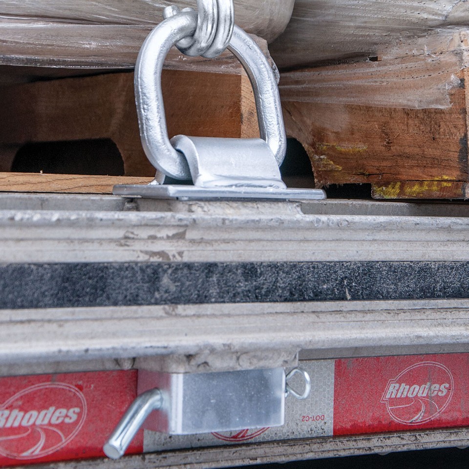 VULCAN Lasso Snap Hook Tie Down Kits - Stake Pocket D Rings - Silver ...