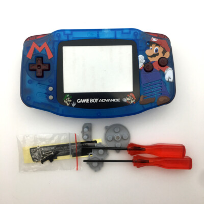Luminous Clear blue Super Mario Housing Glow Shell Cover for Gameboy ...