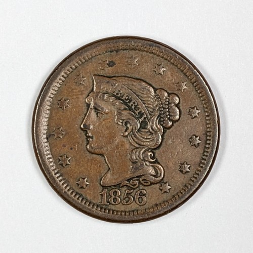 1856 Braided Hair Large Cent | eBay