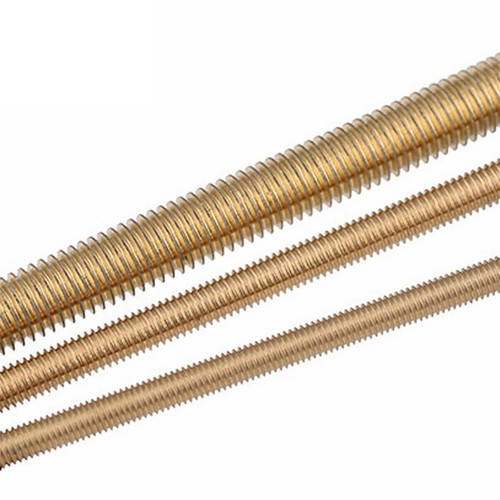 Brass Threaded Rod Allthread Studding DIN 976 M2M3M4M5M6M8 - M20 Bar ...