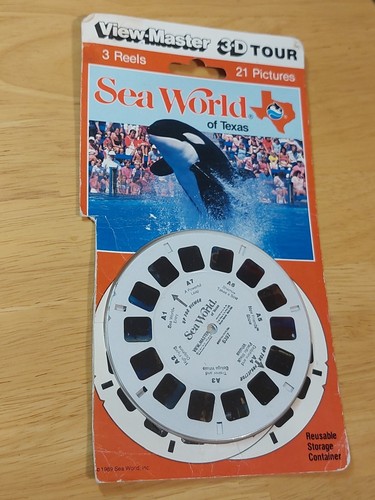 1989 Sea World Texas USA VIEWMASTER View Master 3 Reels #5397 SEAWORLD ...