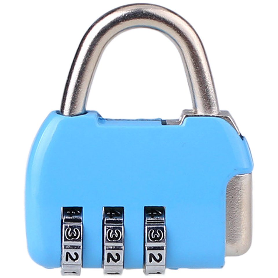 Compact 4 Digit Combination Lock for Suitcase Backpack Locker Storage ...