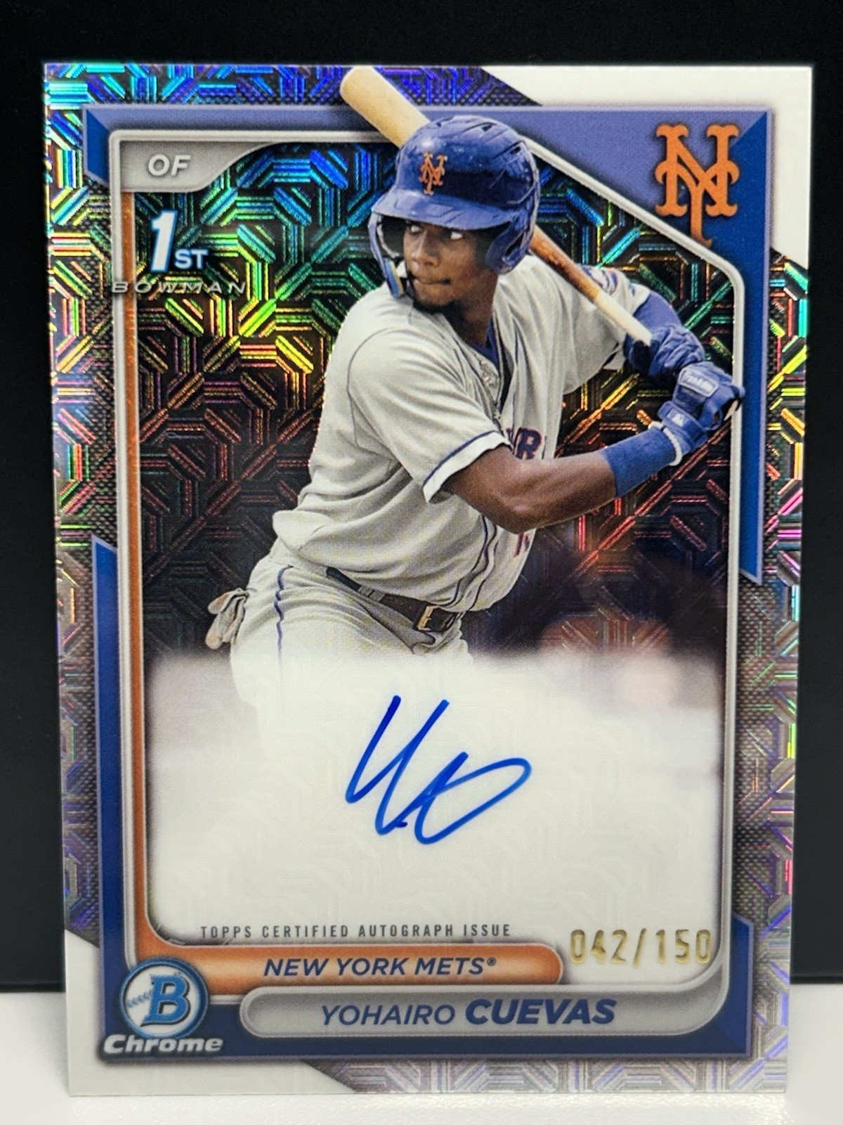 2024 Bowman Chrome - Prospect Autographs HTA Choice Refractor #CPA-YCU ...