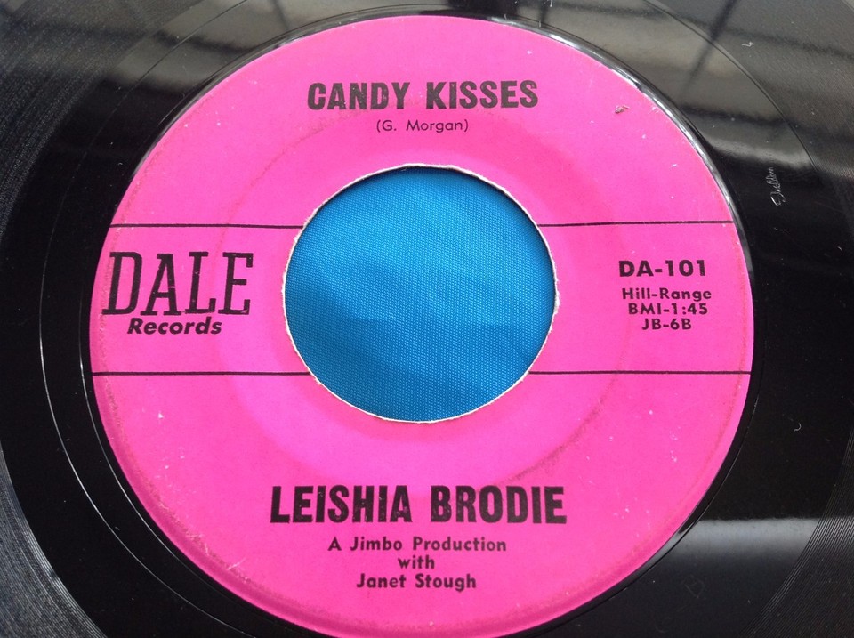 Rare Teen Bopper 45 : Leishia Brodie ~ Candy Kisses ~ Cross My Heart ...