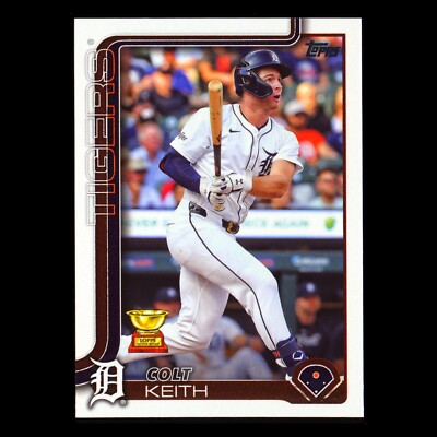 Colt Keith 2025 Topps All-Star Rookie Tigers | eBay