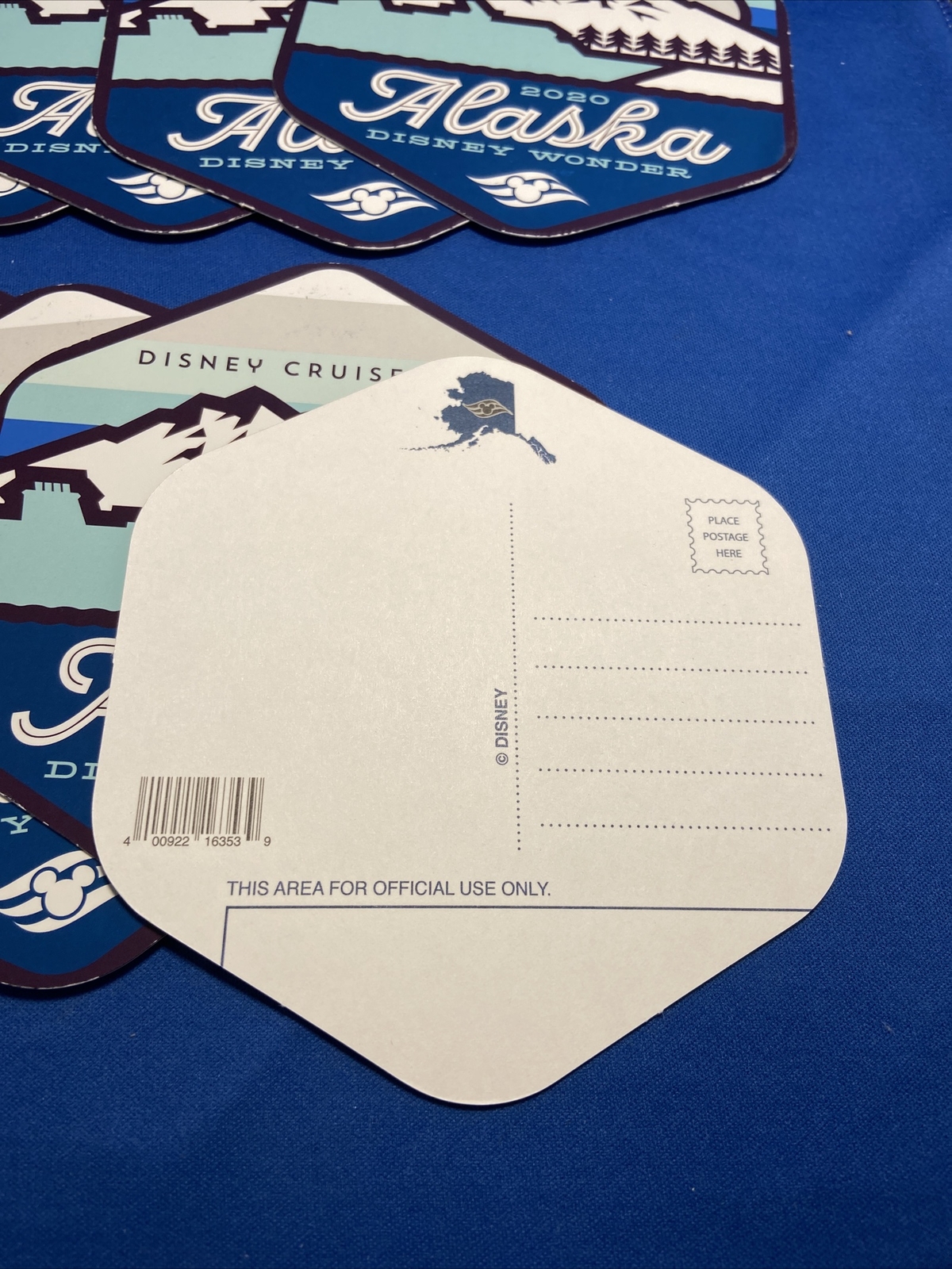 Disney Cruise Line DCL Alaska Cruise Ship Postcard 2020 NEW 10x | eBay