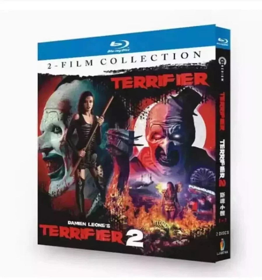 Terrifier Season 1-2 BD Movie TV Film 2-Disc All Region New Box Set | eBay