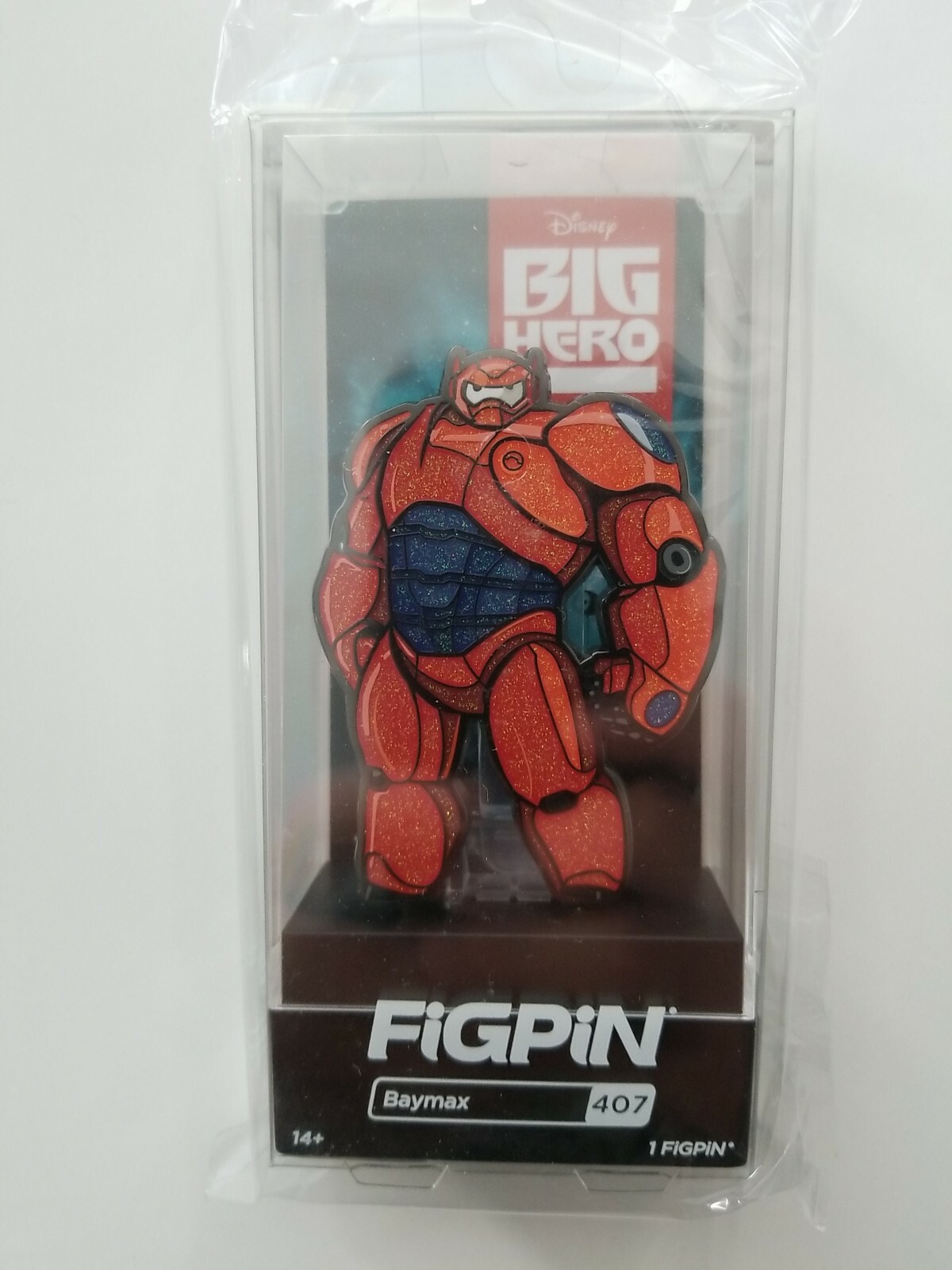 FIGPIN BIG HERO 6 BAYMAX #407 GLITTER CHASE | eBay