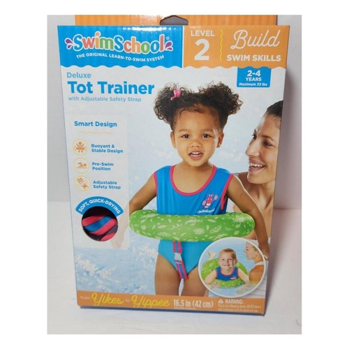 NEW! SwimSchool Premium Tot Trainer - Level 2 Child Swim Float, Ages 2 ...