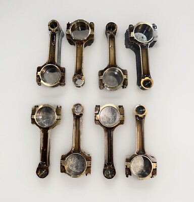 SET OF 8 GM 5.3L 6.0L 6.2L LS2 LS3 Gen IV Floating Pin Connecting Rod w ...