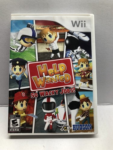 Help Wanted (Nintendo Wii, 2009) Complete Tested Working - Free Ship ...